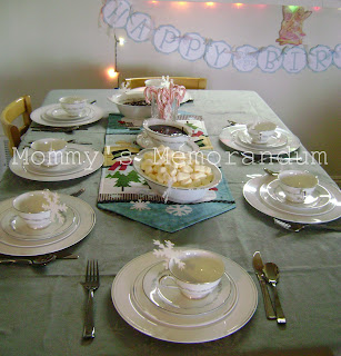 Winter Wonderland Tea Party Mommy's Memorandum