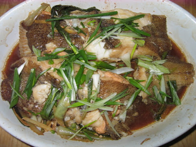 Fusion Meals: Flounder Steamed with Scallion and Ginger