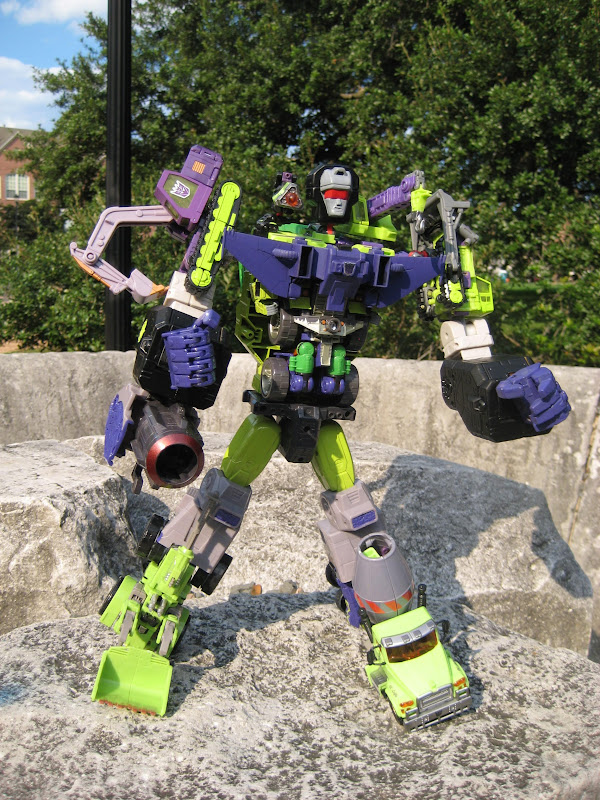 Heavy/Scratch: - Constructicons merge for the kill! Form DEVASTATOR ...