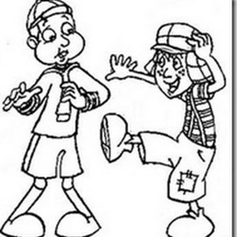 Dibujos para colorear del Chavo del ocho - Colorear dibujos infantiles