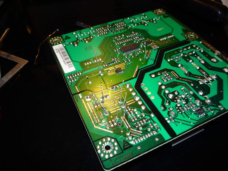 Plagued by bad capacitors in Samsung LCD FIXED IT! | [H]ard|Forum