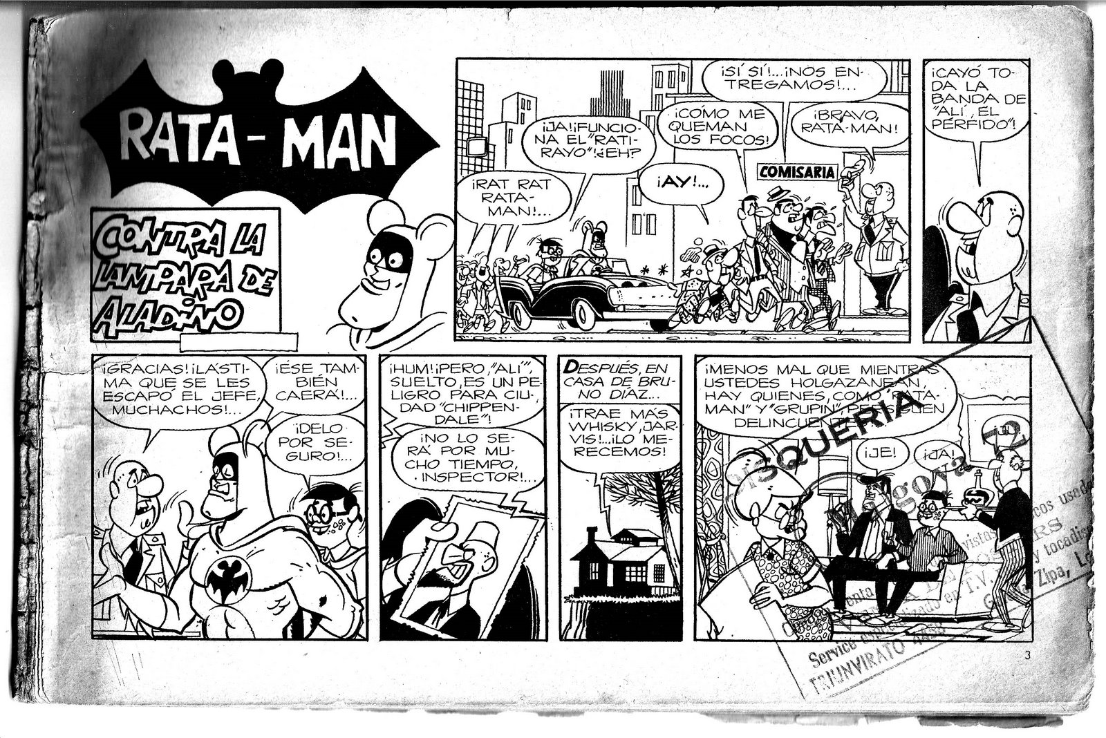 Este es mi pochoclo: BATMAN DE ACA