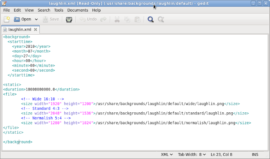 Change Login Screen Image on Fedora 14 | techTalks