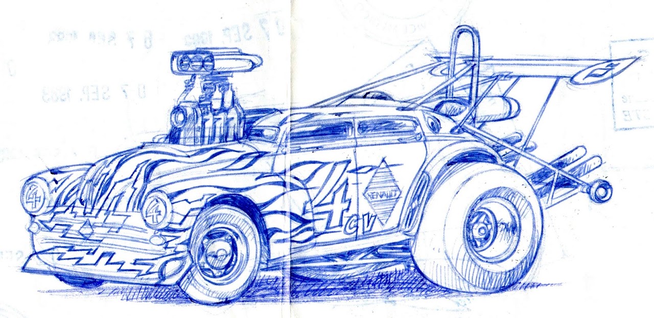 Dessine moi une auto de course - Autodiva