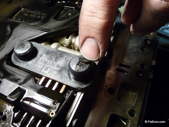 Odd trans issues pic of conductor plate inside! | Mercedes-Benz Forum