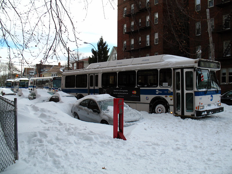 PHOTOS: Frozen Buses on Quentin Road