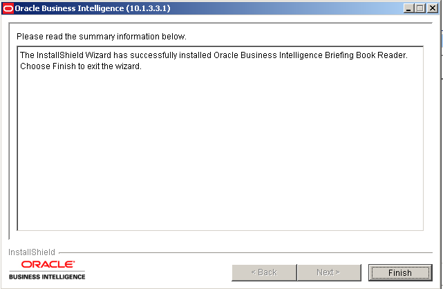 O.B.I.E.E: Working with Oracle BI Briefing Books