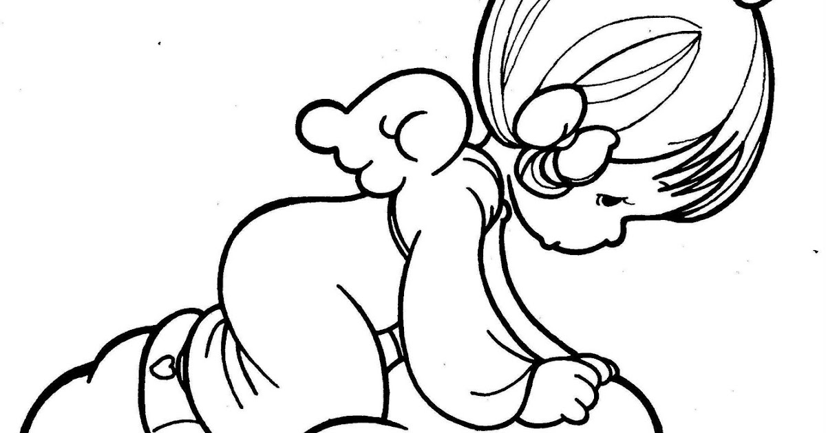 Angel Precious Moments | Coloring Pages