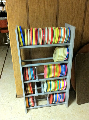 Custom Disc Rack - Disc Golf Course Review