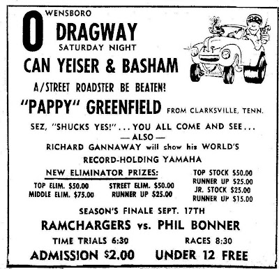 History - Old Drag Racing Show Ads | The H.A.M.B.