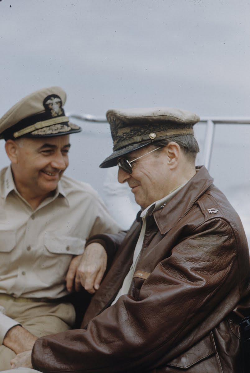 Gen. Macarthur, Others, Inchon - Carl Mydans — Google Arts & Culture