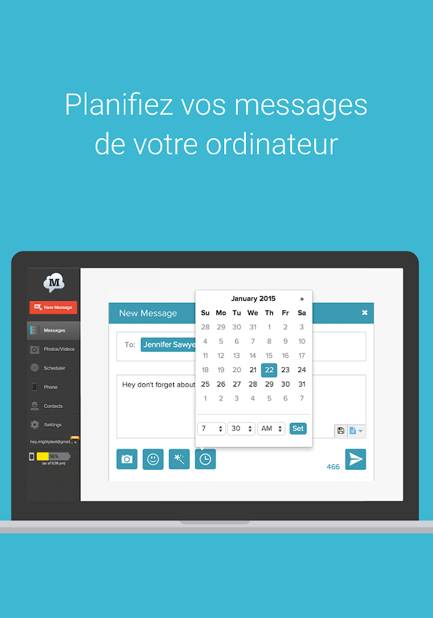 SMS Gratuit depuis votre PC – Applications Android sur Google Play