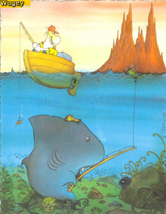 Hunting hunters cartoon