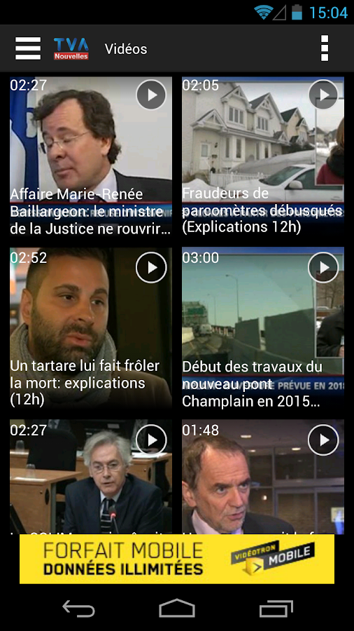 TVA Nouvelles – Applications Android sur Google Play