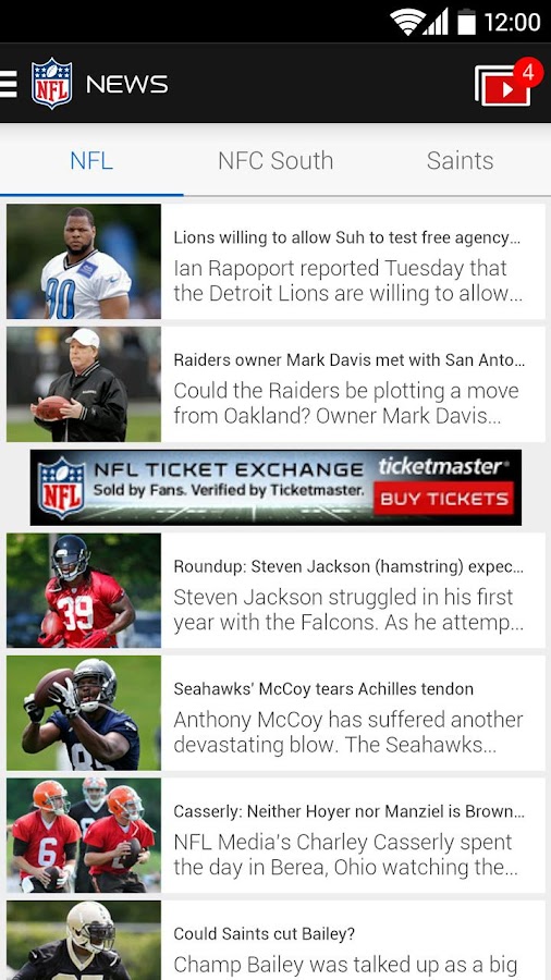 NFL Mobile - Google Play の Android アプリ
