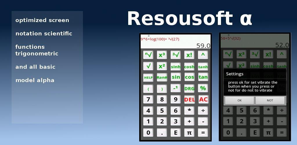 Scientific Calculator Alpha - Latest version 1.0.2 for Android App Tools