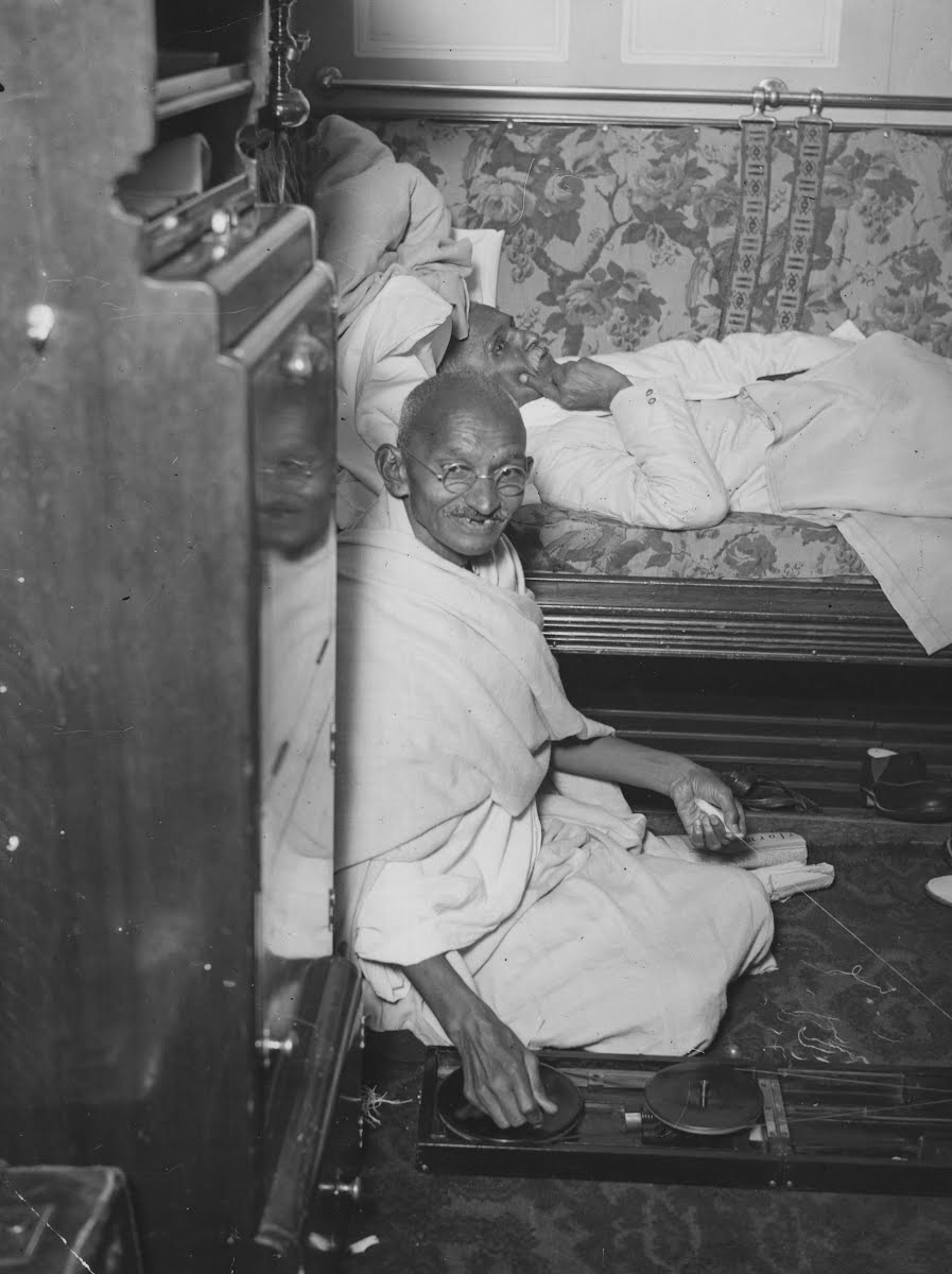 Gandhi Weaving - Miller — Google Arts & Culture