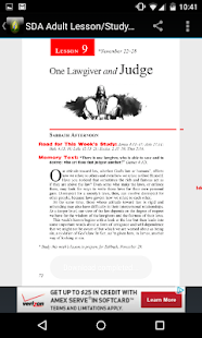 SDA Adult Lesson (Quarterly) - Android Apps on Google Play