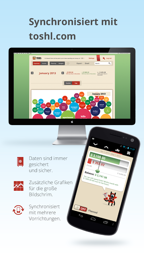 Toshl Finanzen – Android-Apps auf Google Play