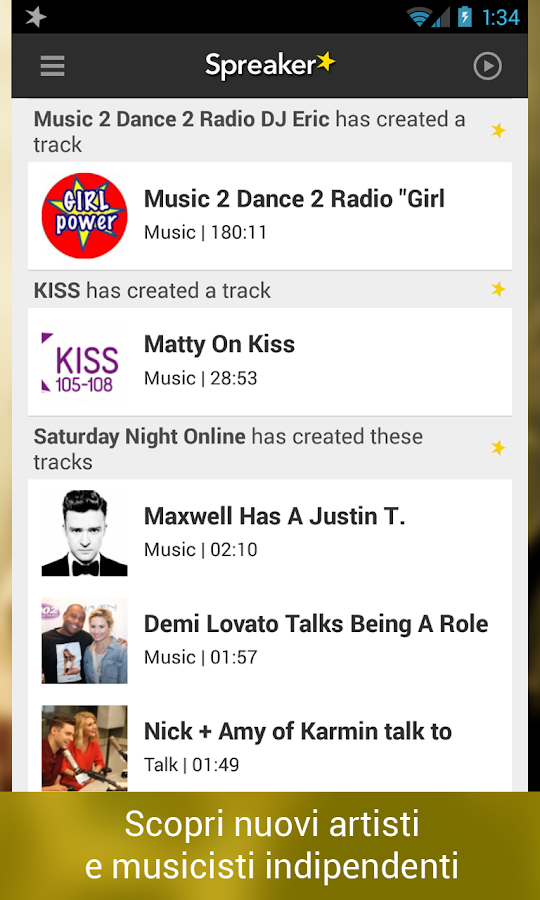 Spreaker - Radio & Podcast - App Android su Google Play