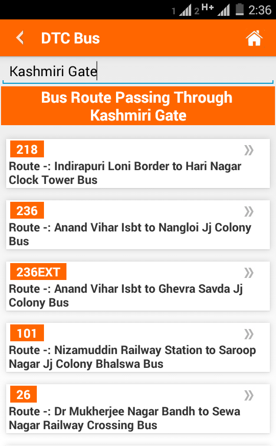 Delhi Metro Map Fare Route DTC Bus Number Guide Android Apps On