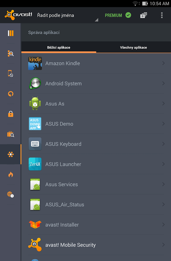 Antivir a ochrana mobilu - Aplikace pro Android ve službě Google Play