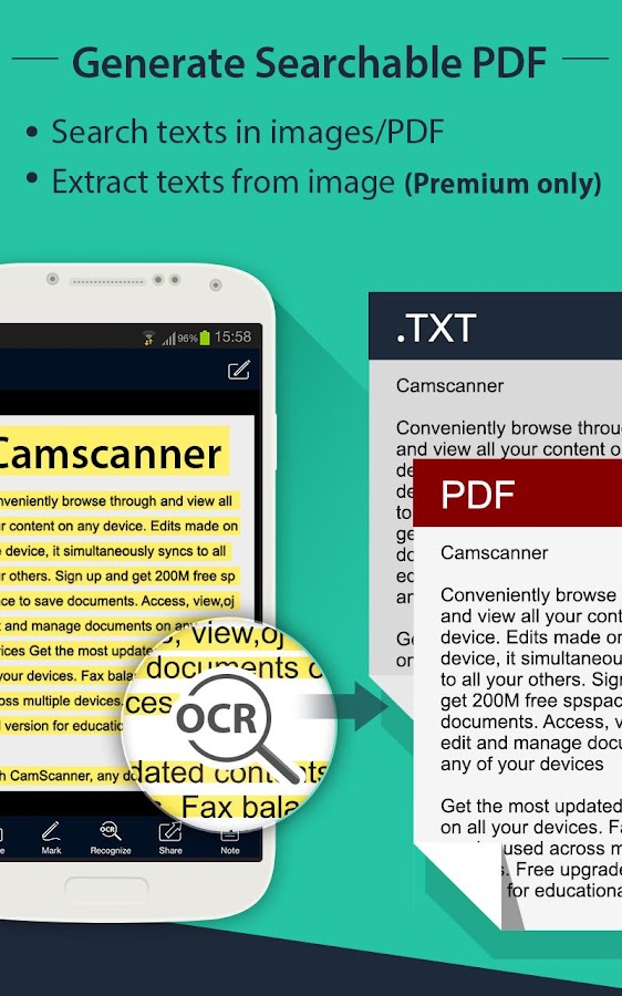 CamScanner -Phone PDF Creator - screenshot