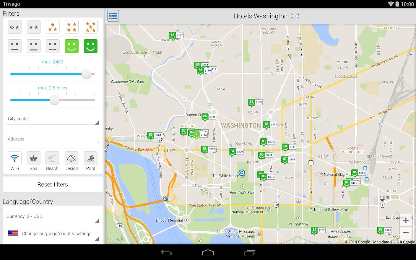 trivago - The Hotel Search - screenshot