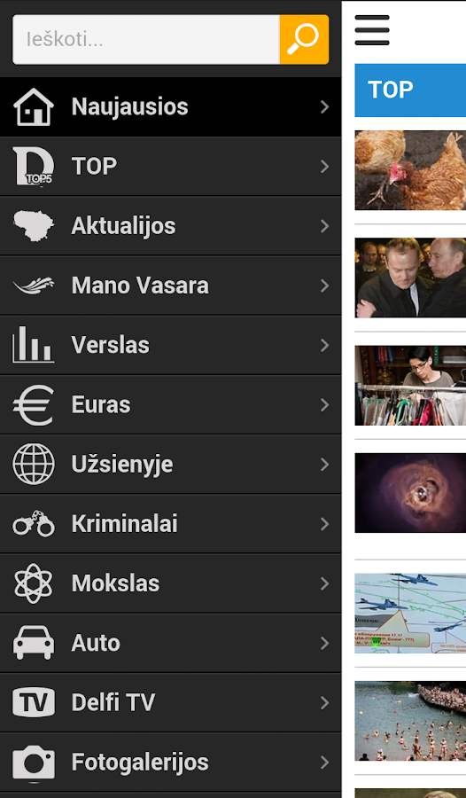 Delfi.lt – „Android“ programos „Google Play“