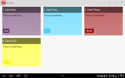 Celtx Cards – Outline your stories with index cards. Sync with your ...