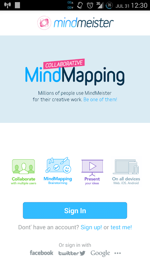 MindMeister - Mapas Mentales - Aplicaciones de Android en Google Play