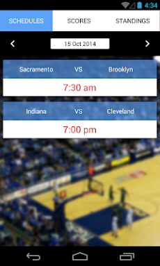 「Live Basketball Scores」 - Androidアプリ | APPLION