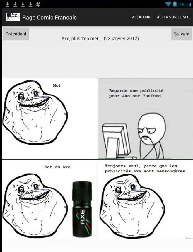 Rage Comic Francais Troll Face - Aplicaciones de Android en Google Play