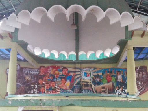 Naic Town Plaza Mural Portal in Bucana Calabarzon Philippines | Ingress ...