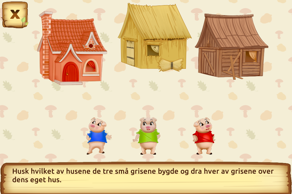 Tre små griser (Gratis) 3-5 år – Android-apper på Google Play
