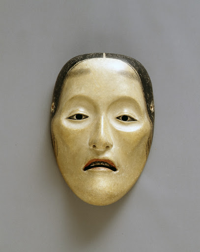 Noh mask Yase (emaciated)-onna (woman) - Unknown — Google Arts & Culture