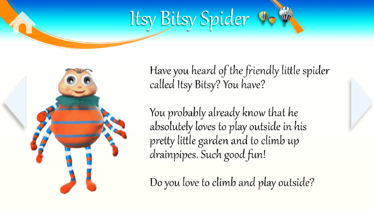 Nursery Rhymes List