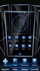 Slick Launcher Theme Blue – Slick Icon Theme – Android Personalization Apps