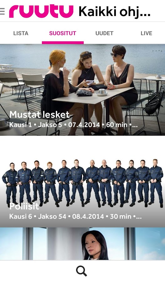 Ruutu – Android-sovellukset Google Playssa