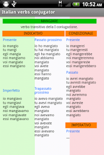 Italian verbs conjugator - Apps on Google Play