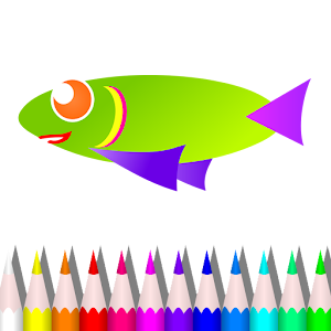 Fish Coloring Book for Toddler - Latest version 1.0 for Android Game Casual