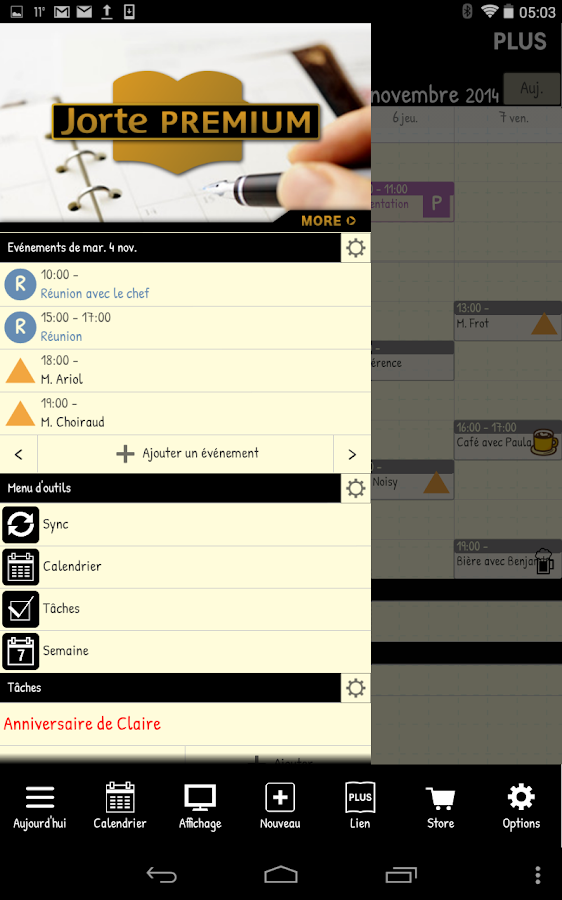 Calendrier Jorte – Applications Android sur Google Play