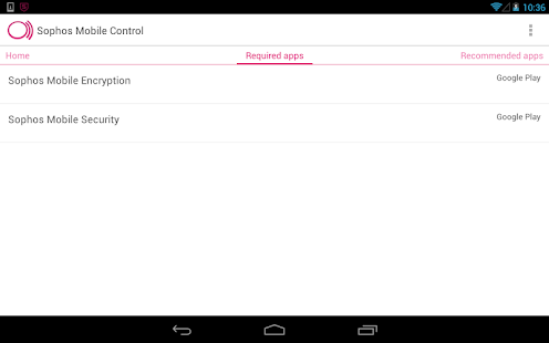 Sophos Mobile Control - Android Apps on Google Play