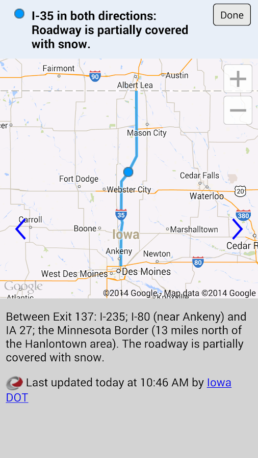 Iowa 511 - Android Apps on Google Play