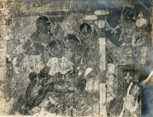 Ajanta Caves 16: Dying princess painting — Google Arts & Culture