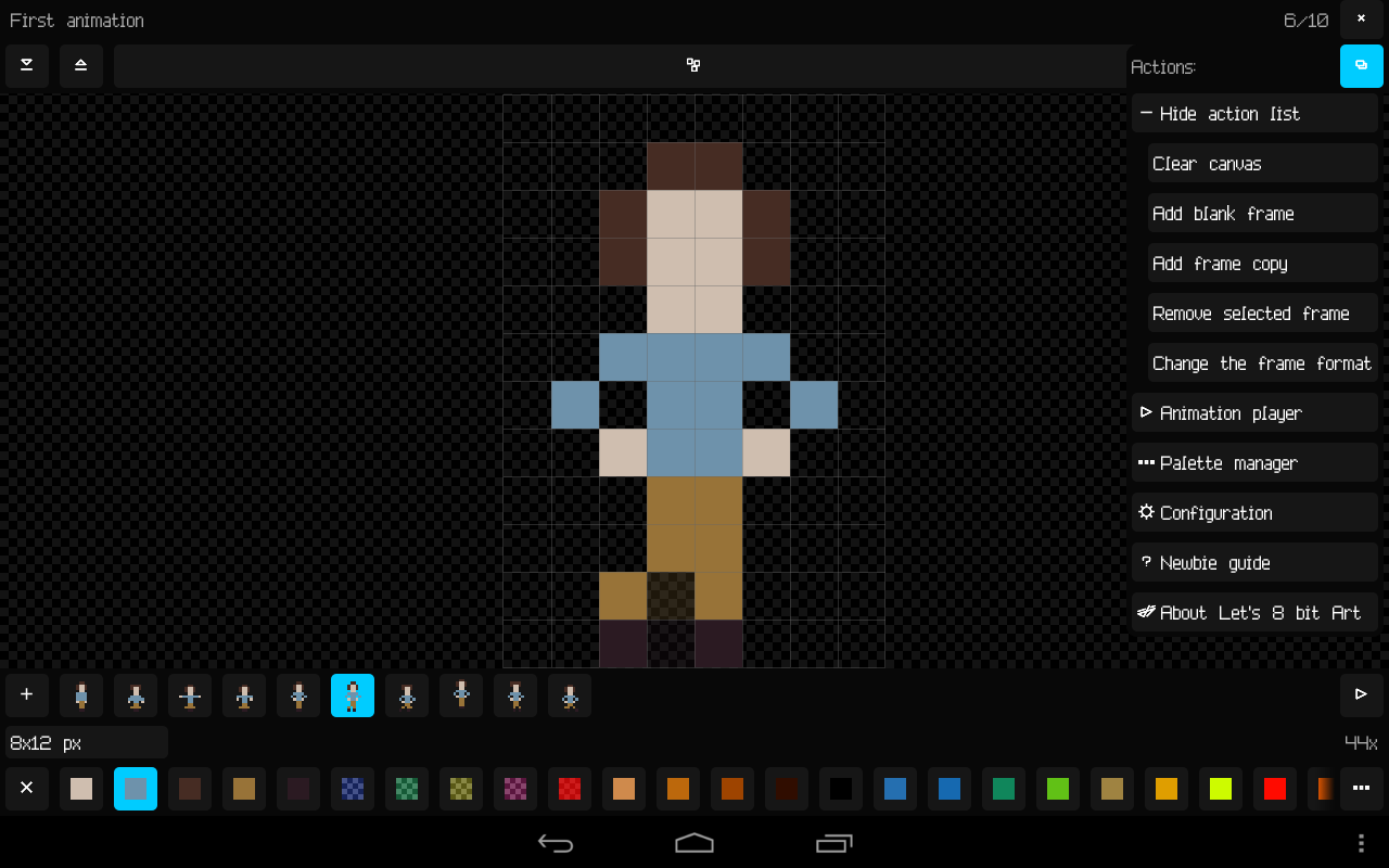 8 bit pixel art software | Modèle Coloriage Facile | Dessin à Imprimer