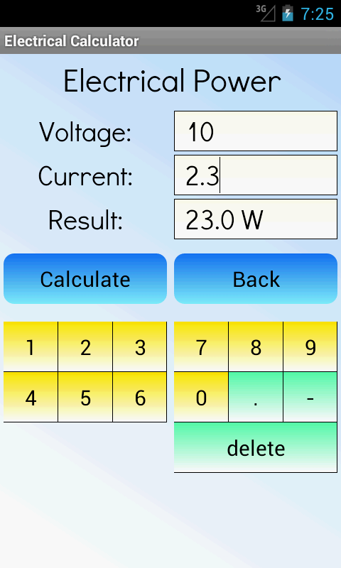 Electrical Calculator - Android Apps on Google Play