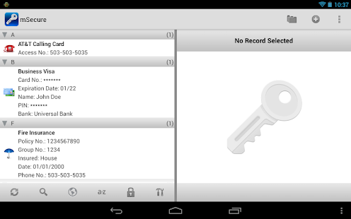 Descargar mSecure Password Manager apk android | descargasexpresss