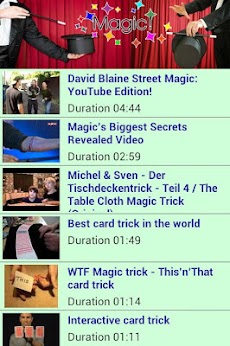 「Magic Tricks Video」 - Androidアプリ | APPLION