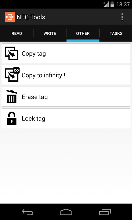 NFC Tools - Android-apps op Google Play